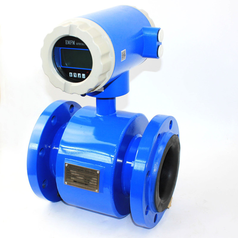 220V rs485 4-20mA output digital dn80 electromagnetic flow meter price water medidor de flujo ...