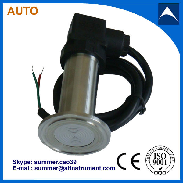Pressure transmitter for mud and sand