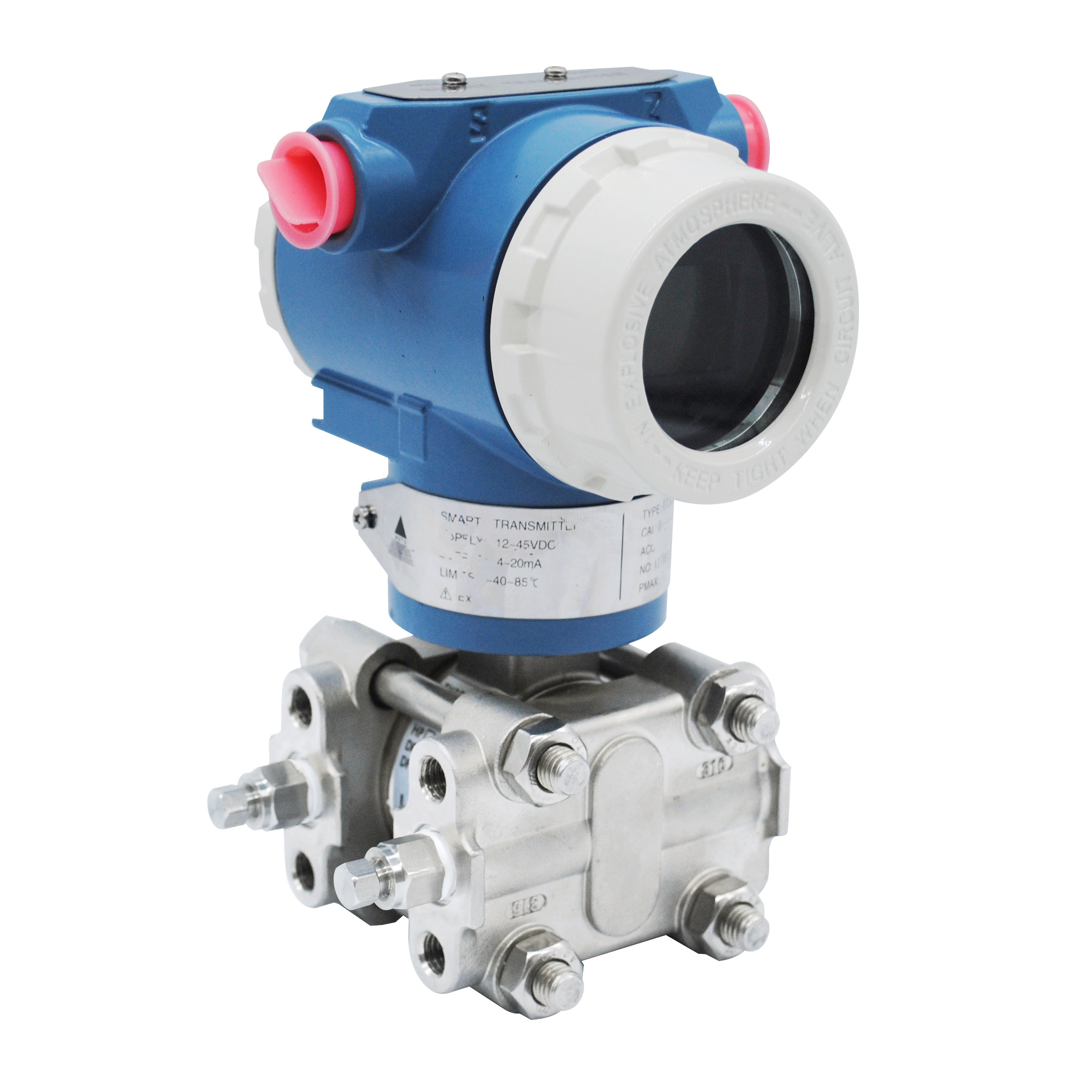 ATEX certificate 4-20MA Intelligent explosive proof Smart differential Pressure Flow Transmitter