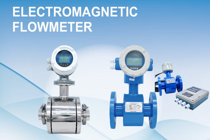 220V rs485 4-20mA output digital dn80 electromagnetic flow meter price water medidor de flujo ...